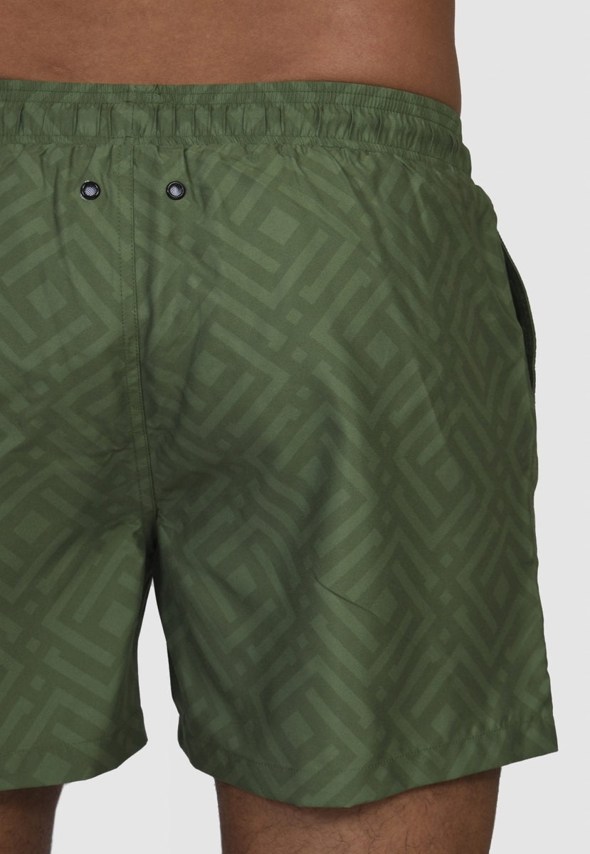 Labyrinth – Narwal Swim Trunks